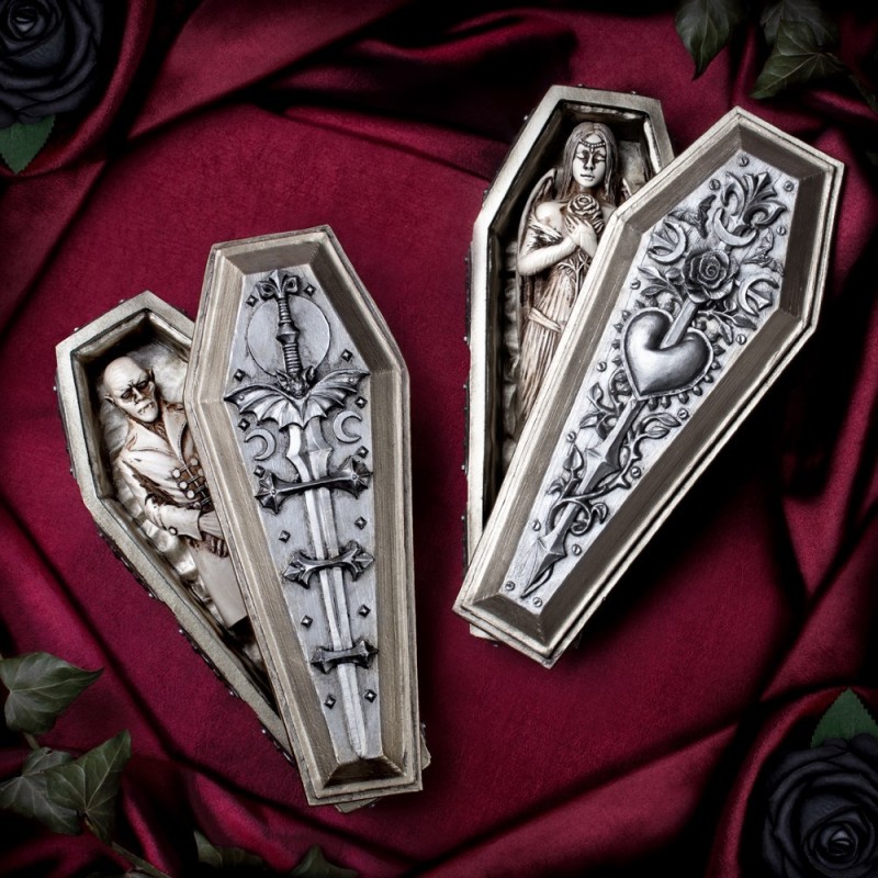 Bride of the Dark Kiss Casket & Figure (V118) ~ Caskets & Boxes ...