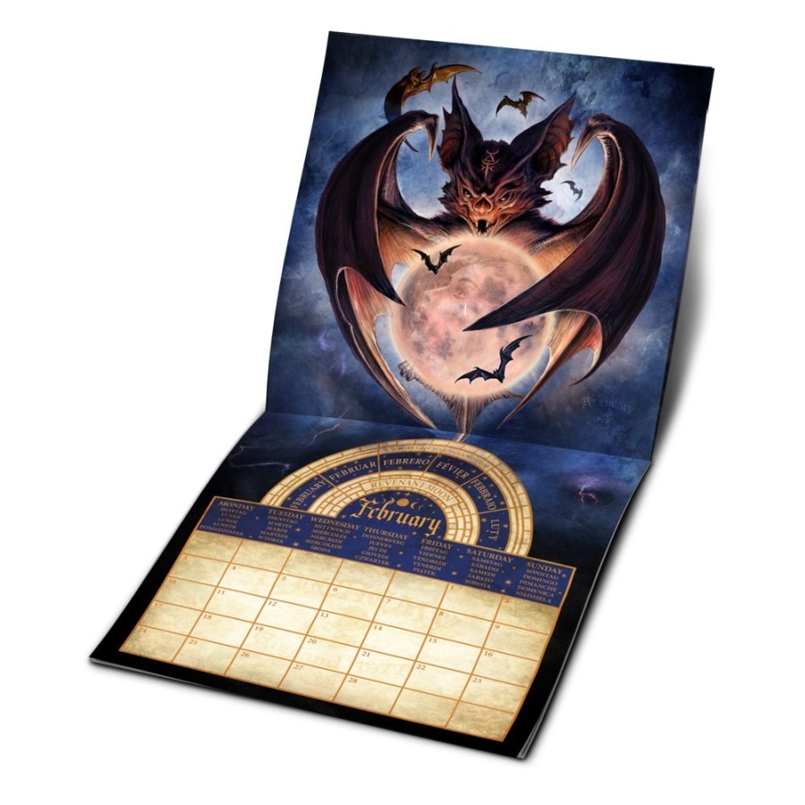Alchemy Gothic 'Carpathia by Night' 2025 Wall Calendar (CAL25 ...