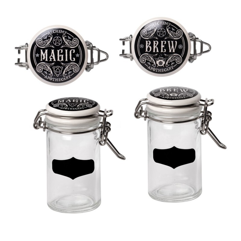 Witch's Spice Rack (JAR1) ~ Storage Jars | Alchemy England